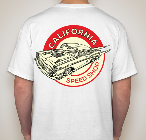 California Speed Shop | Official Speed Shop T-Shirt – CaliforniaSpeedShop